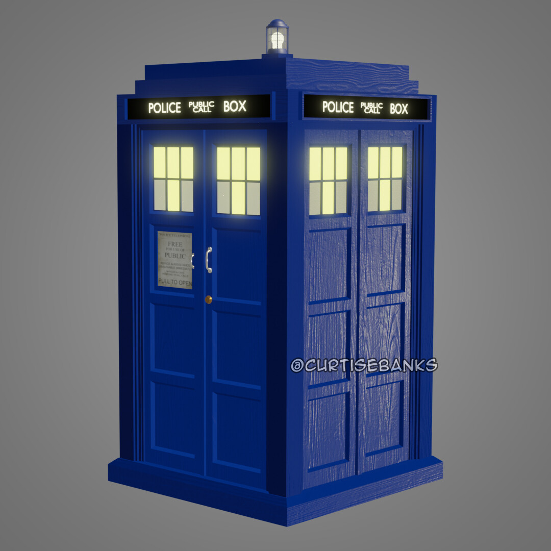 ArtStation - TARDIS