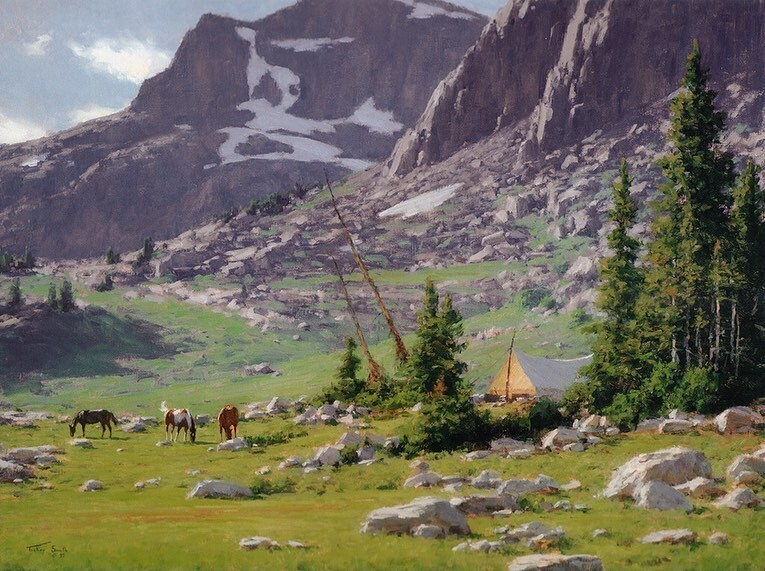 Stan Prokopenko - Master Copy of a Painting by Tucker Smith