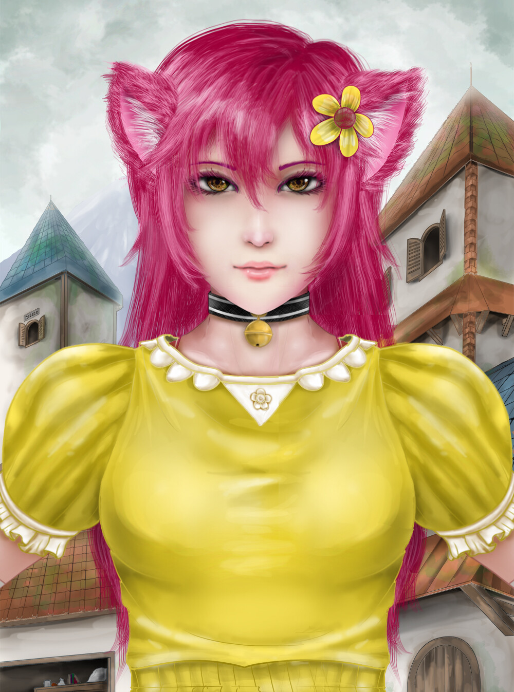 ArtStation - Aisha in White Ancilla