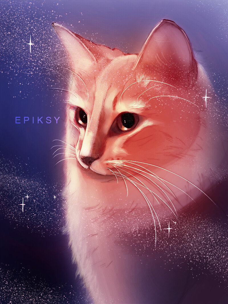 ArtStation - Celestial Cat