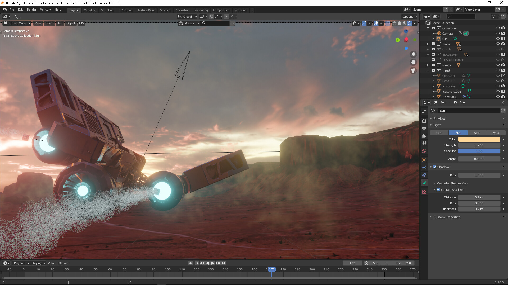 John Seru - Monument arrival