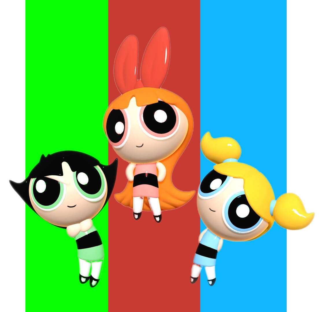 ArtStation - The Powerpuff Girls