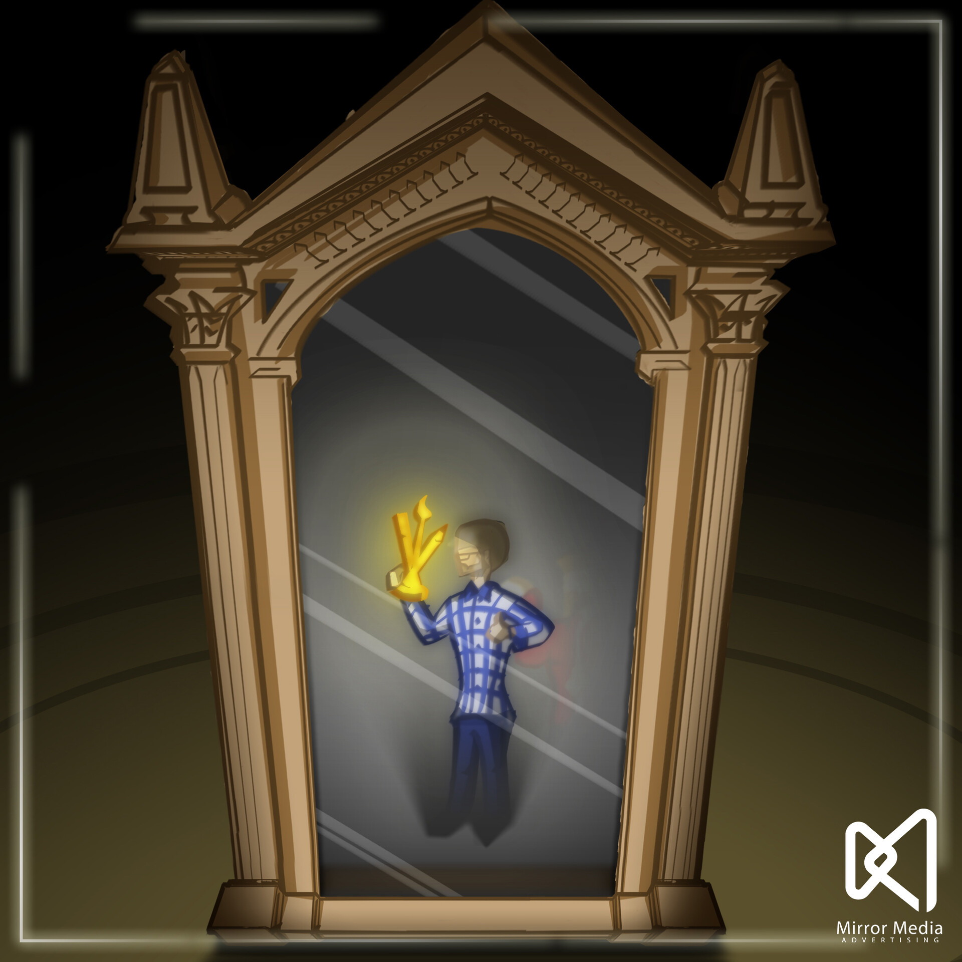 Mo-Azim Ismail (Mohammad Abd El-Azeem Ismail) - Magic Mirror