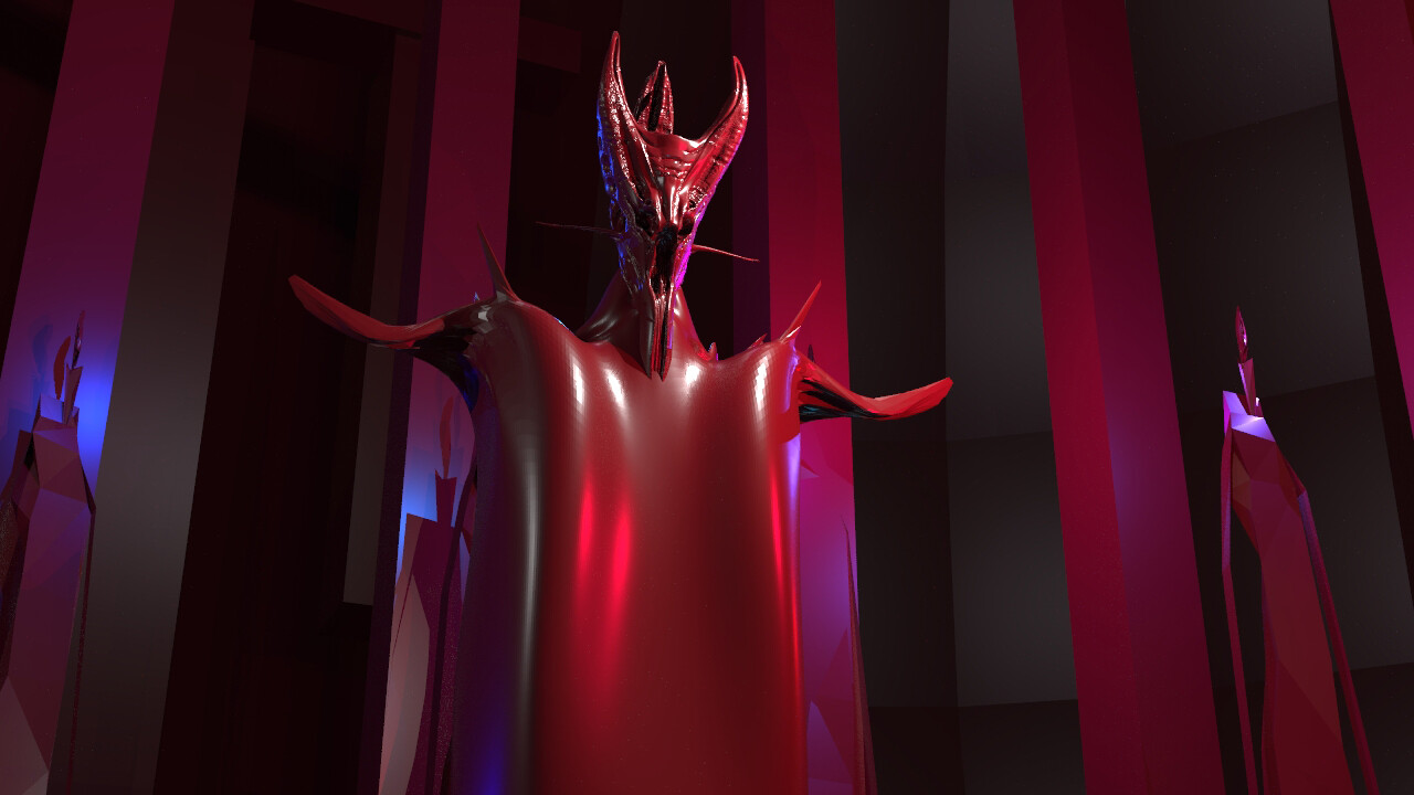 ArtStation - Demon temple