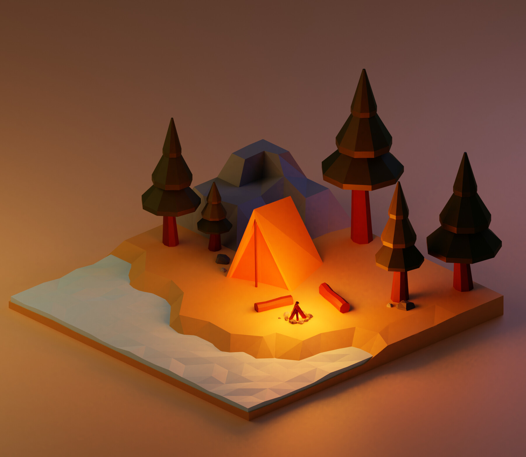 ArtStation - Campsite