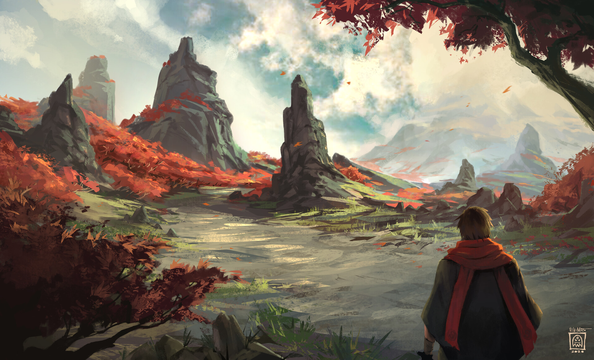 ArtStation - Crimson Border