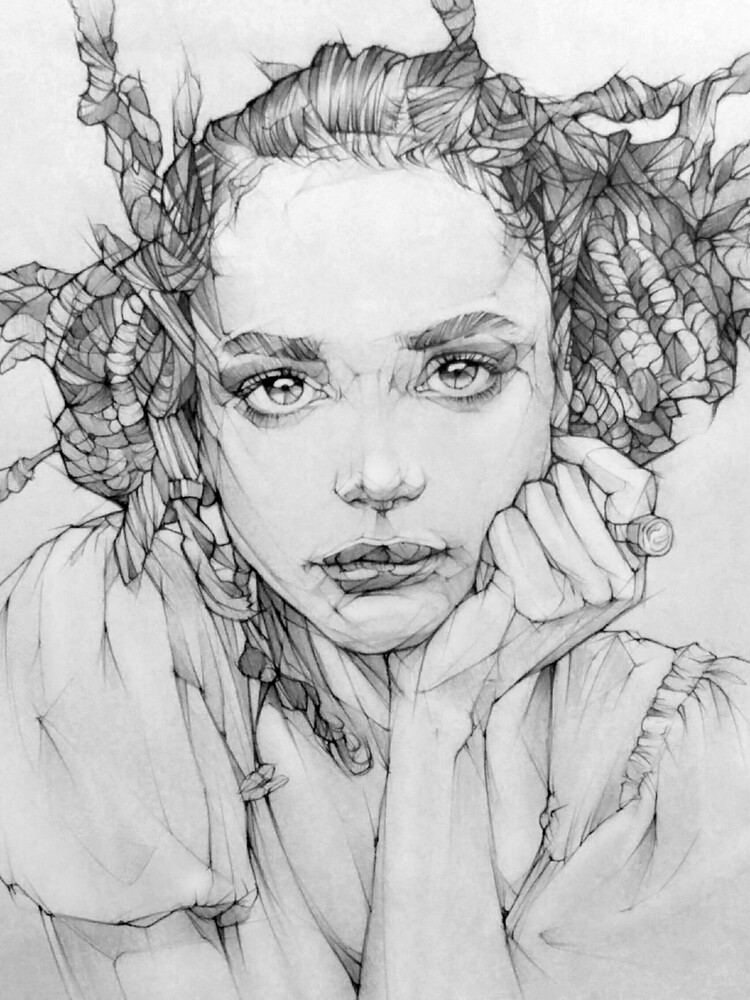 ArtStation - pencil drawing portrait Toh-Yasu藤保 #125