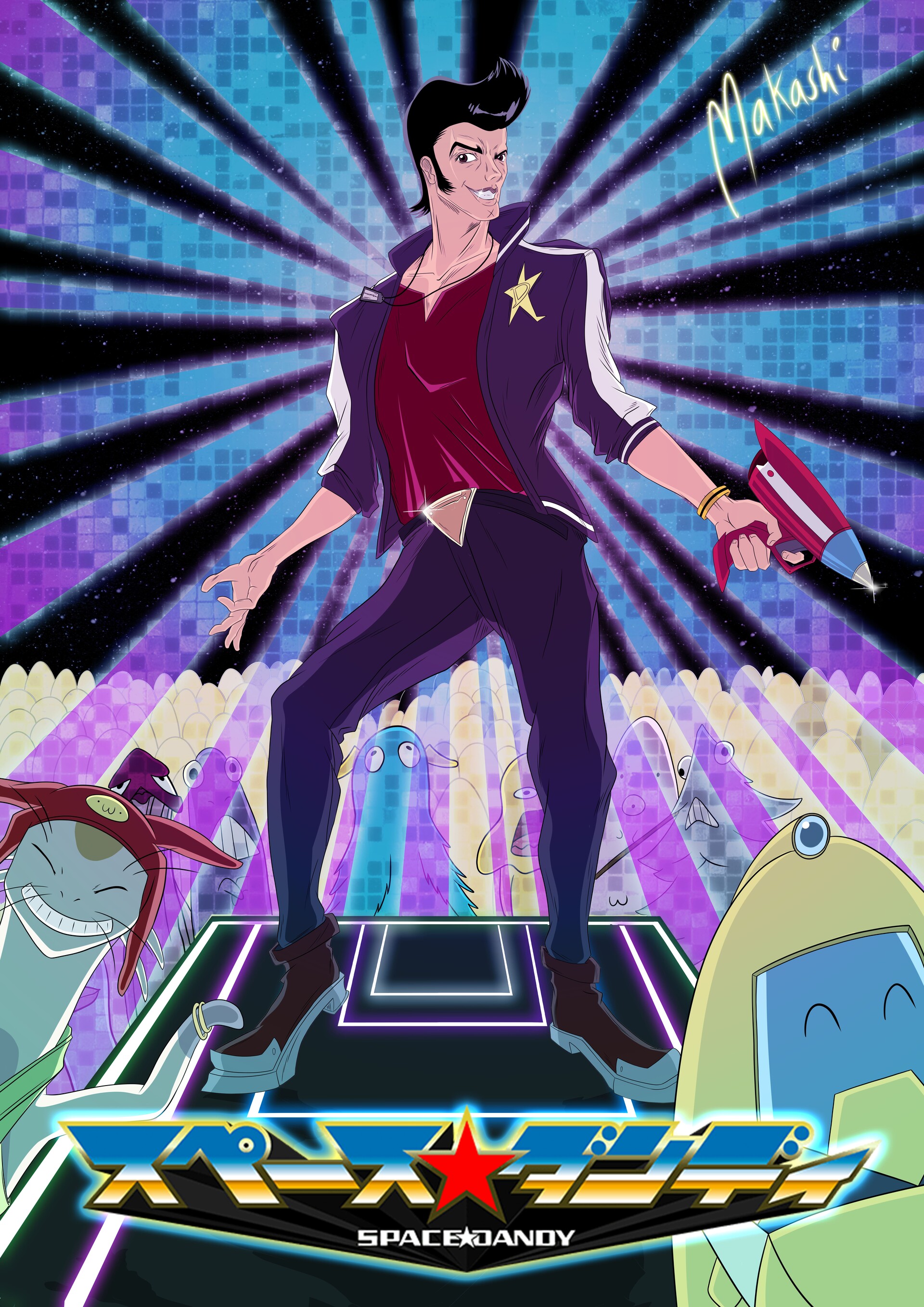 Gestaltzerfall Space Dandy