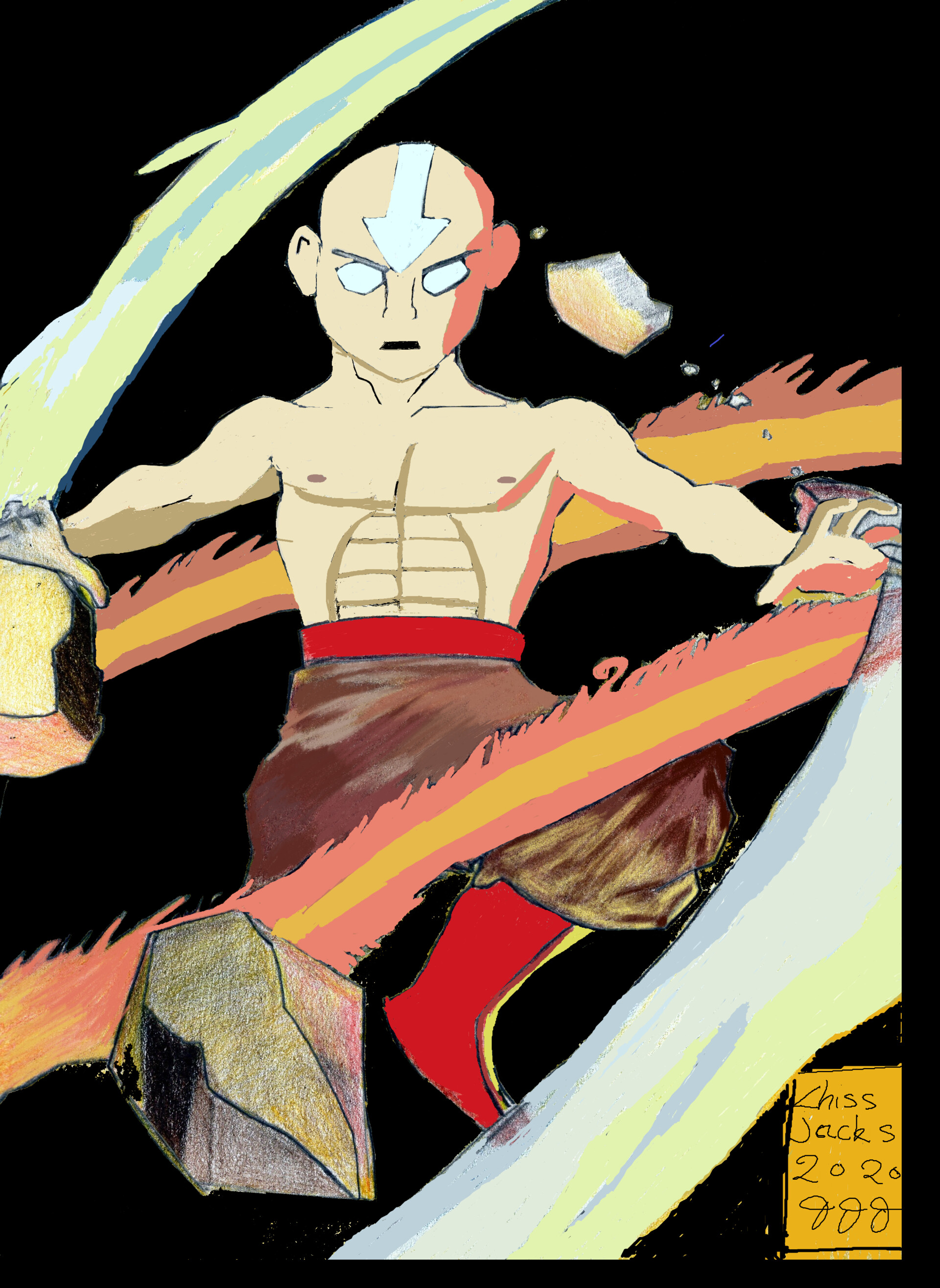 ArtStation - avatar aang