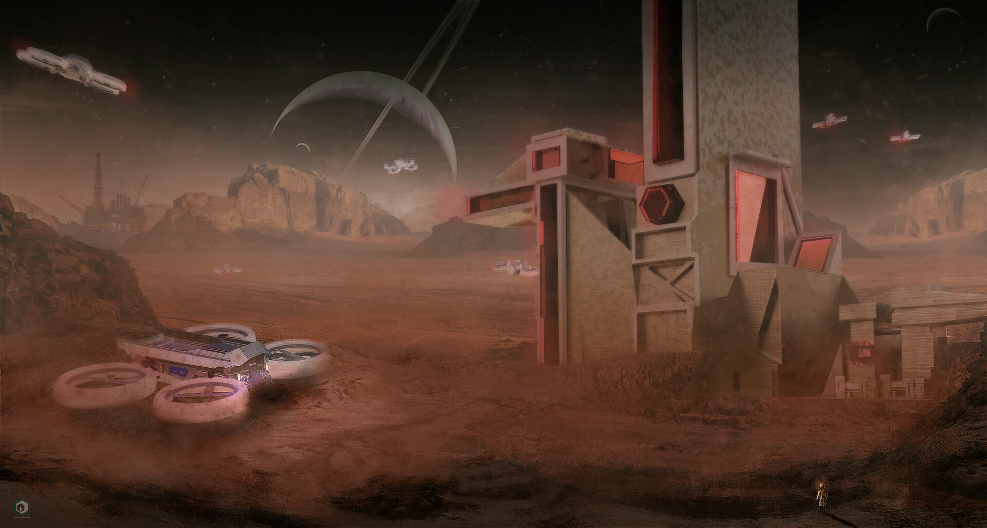 ArtStation - Life on mars