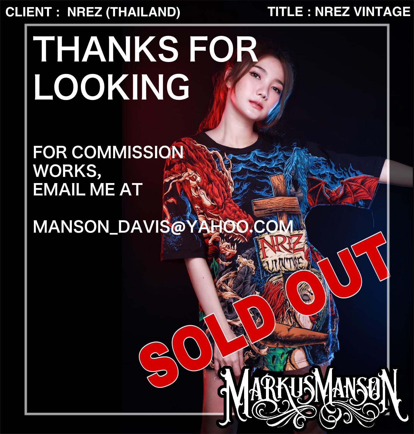 Markus Manson - Nrez vintage