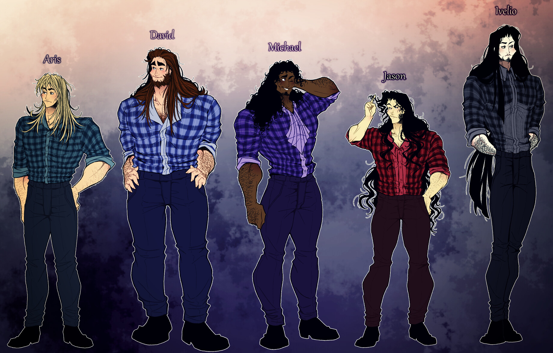 ArtStation - Flannel gentlemen