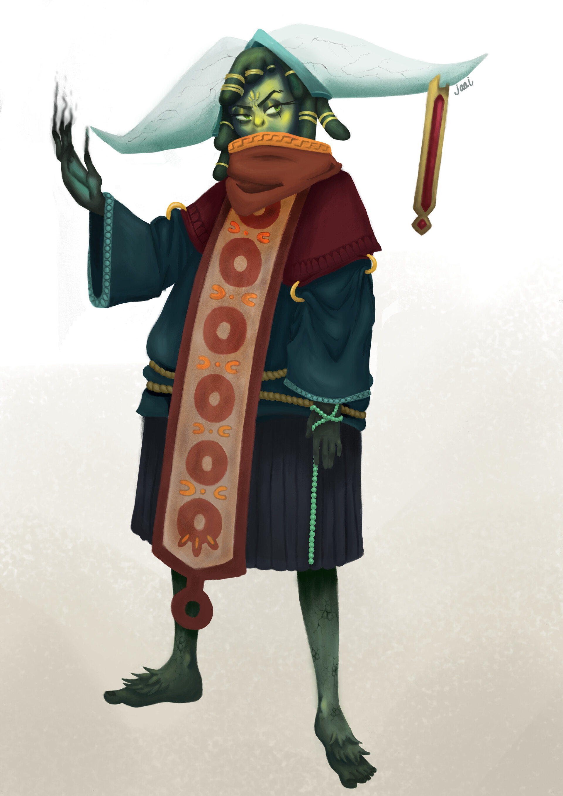 ArtStation - Green Demon