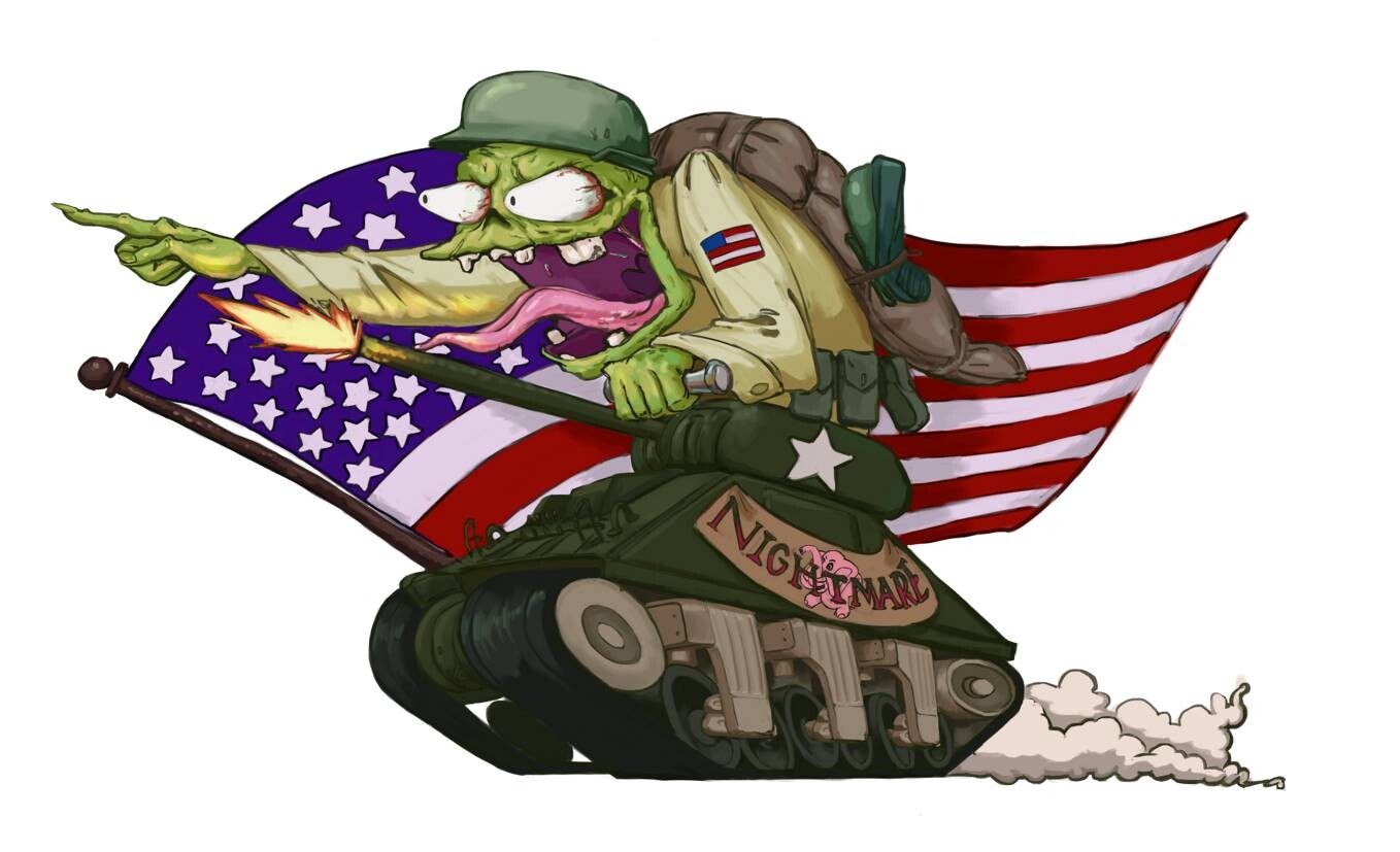 ArtStation - Zombie Tank