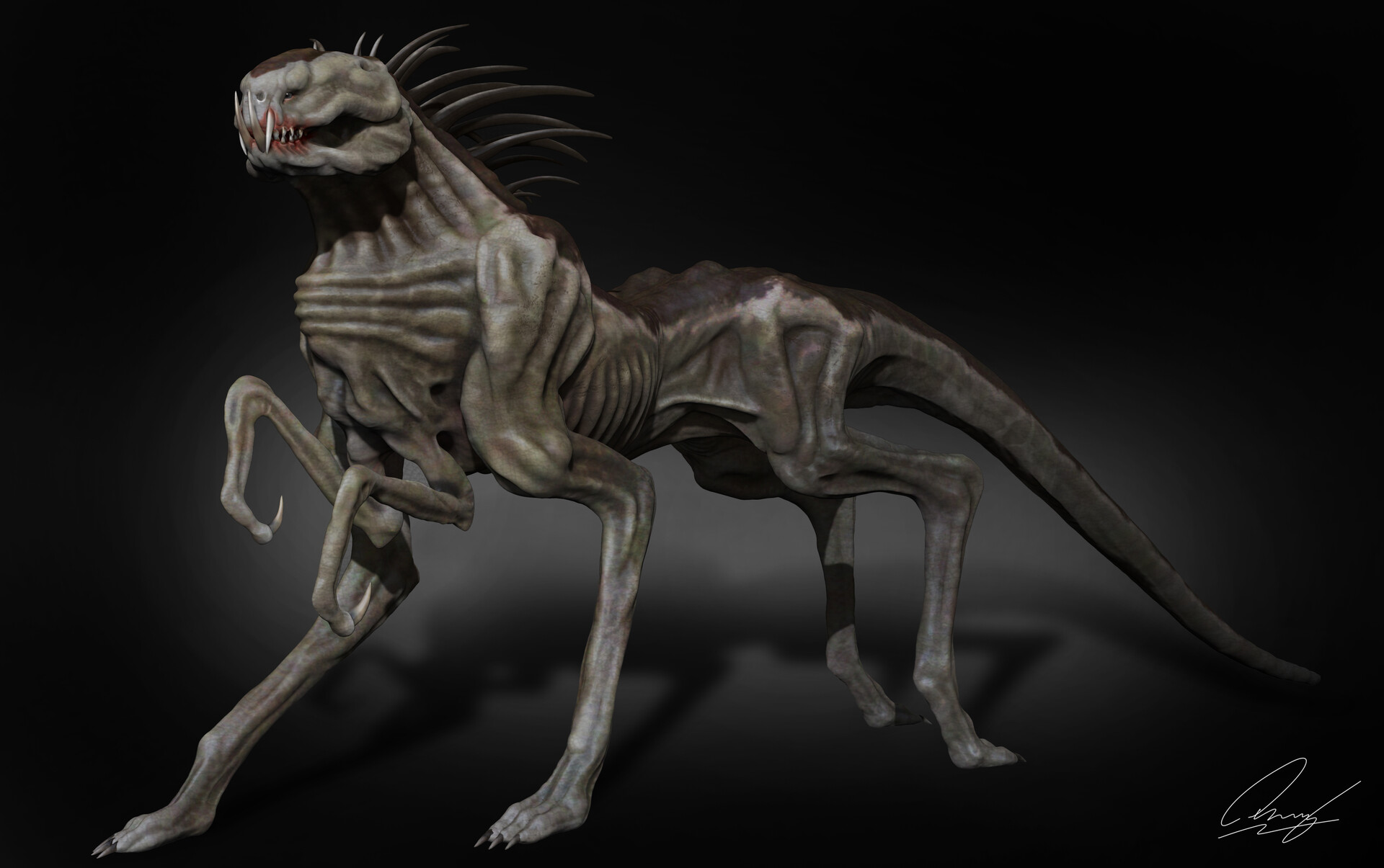 ArtStation - Extraterrestrial Apex Predator