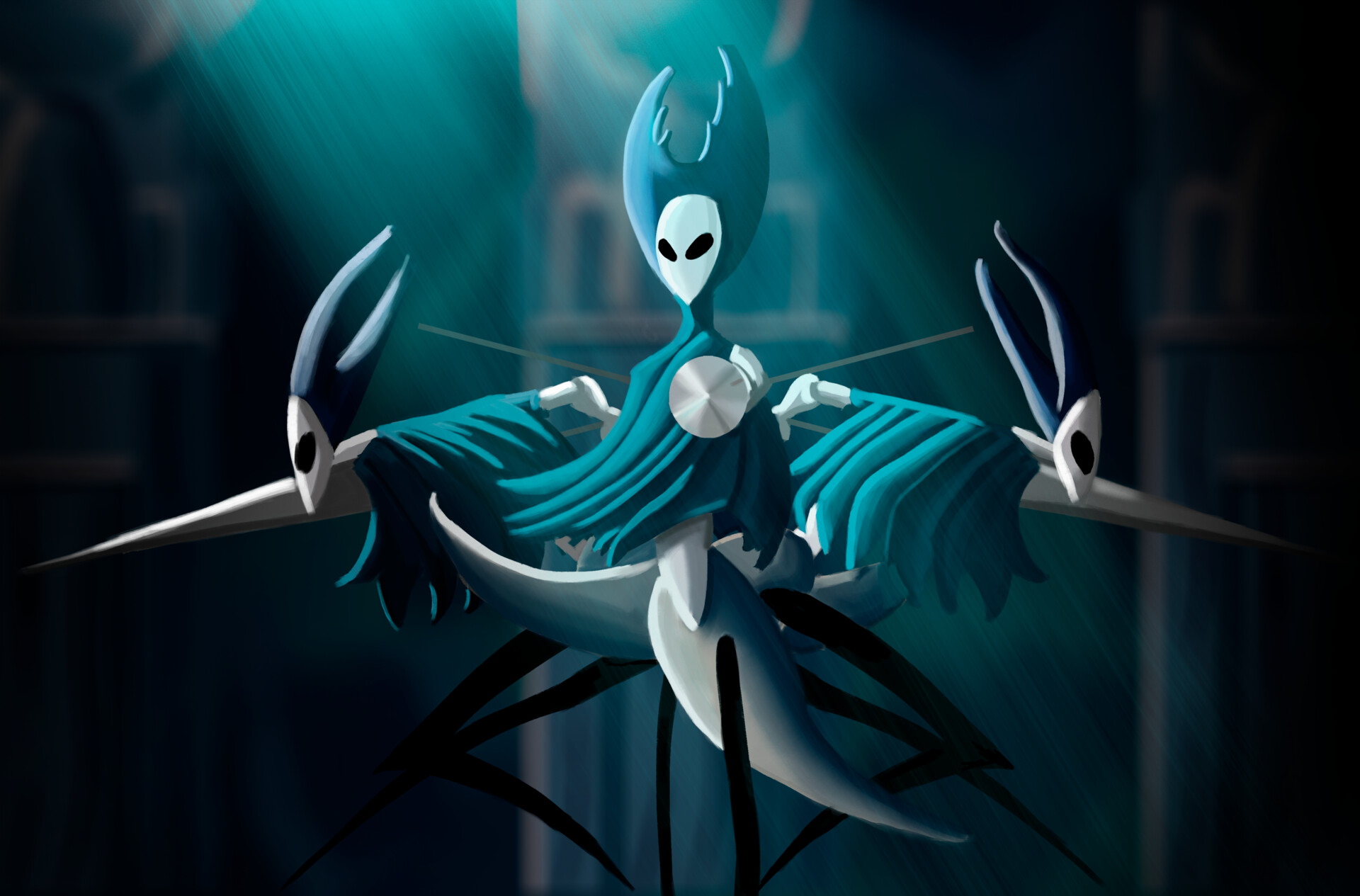 ArtStation - Mantis Lords - Hollow Knight