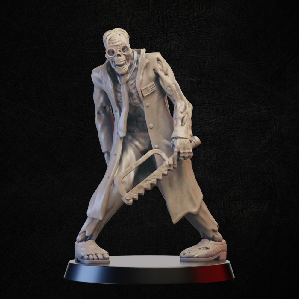 ArtStation - Zombie doctor