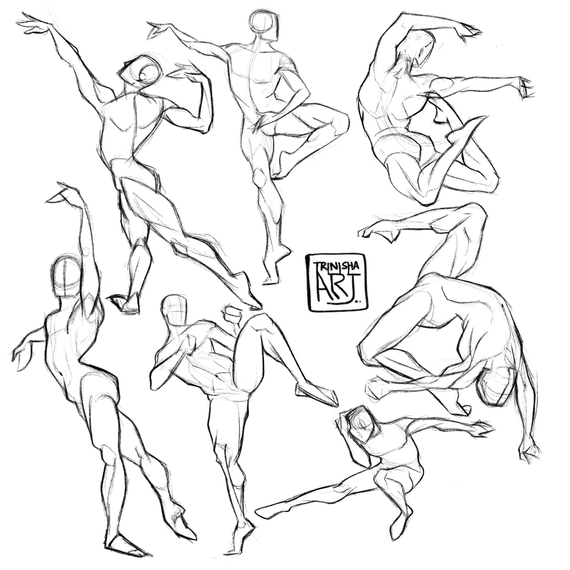 ArtStation - GESTURE STUDY