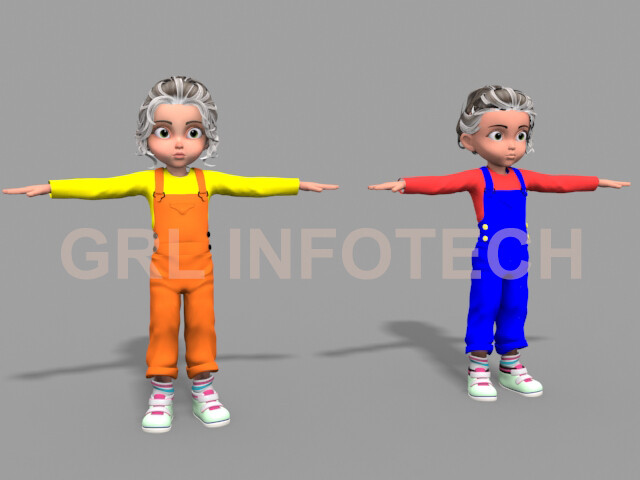 ArtStation - 3D cartoon character