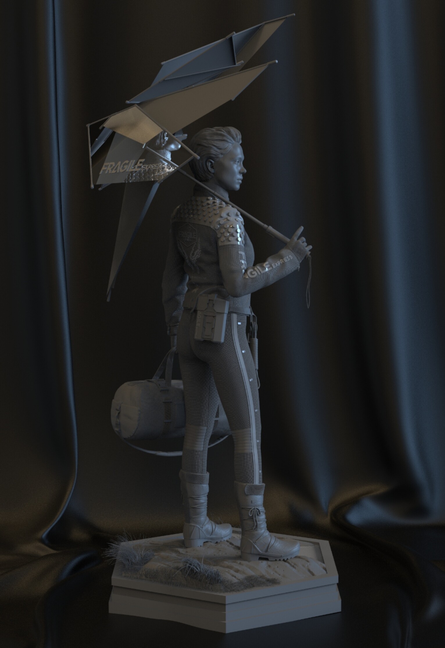 ArtStation - Death Stranding - Fragile 3D Model