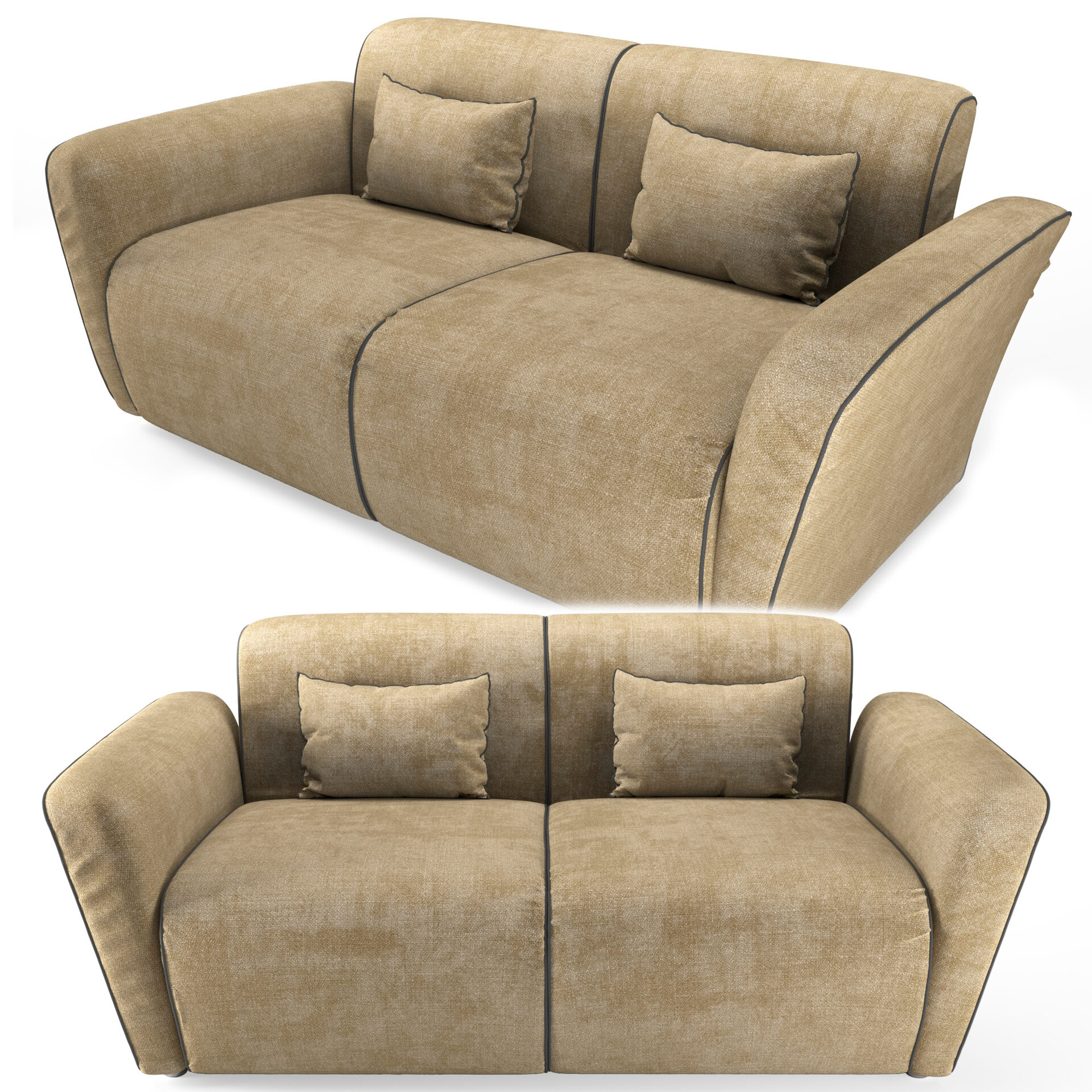 ArtStation - Sofa Model Nota mebel_101