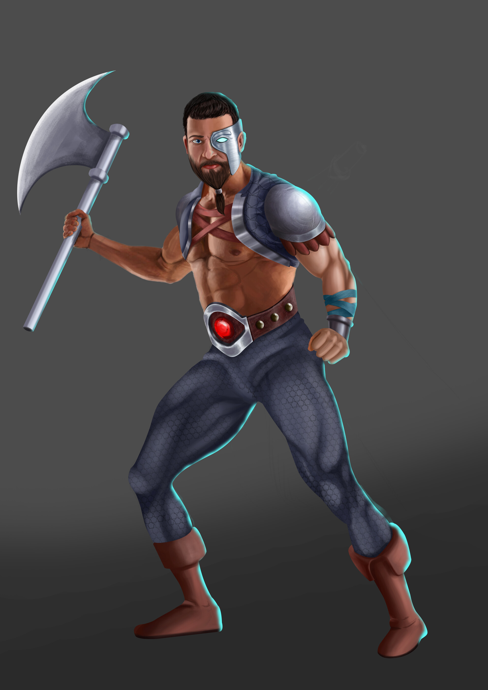 ArtStation - Warrior character