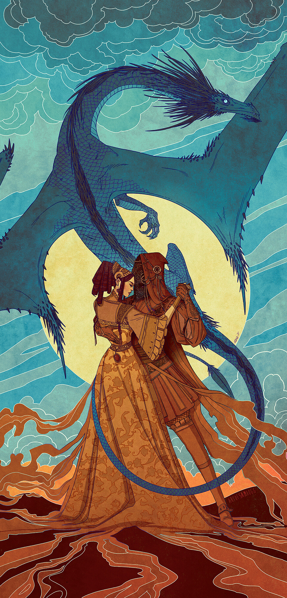 Rhythm of the Rain Wilds by Sam Hogg : r/dragonporn