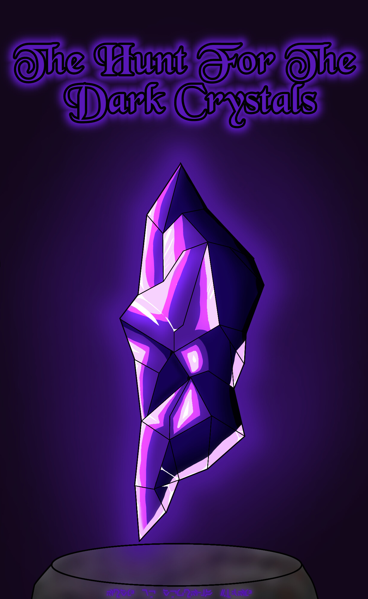 ArtStation - The Hunt For The Dark Crystals Book Cover