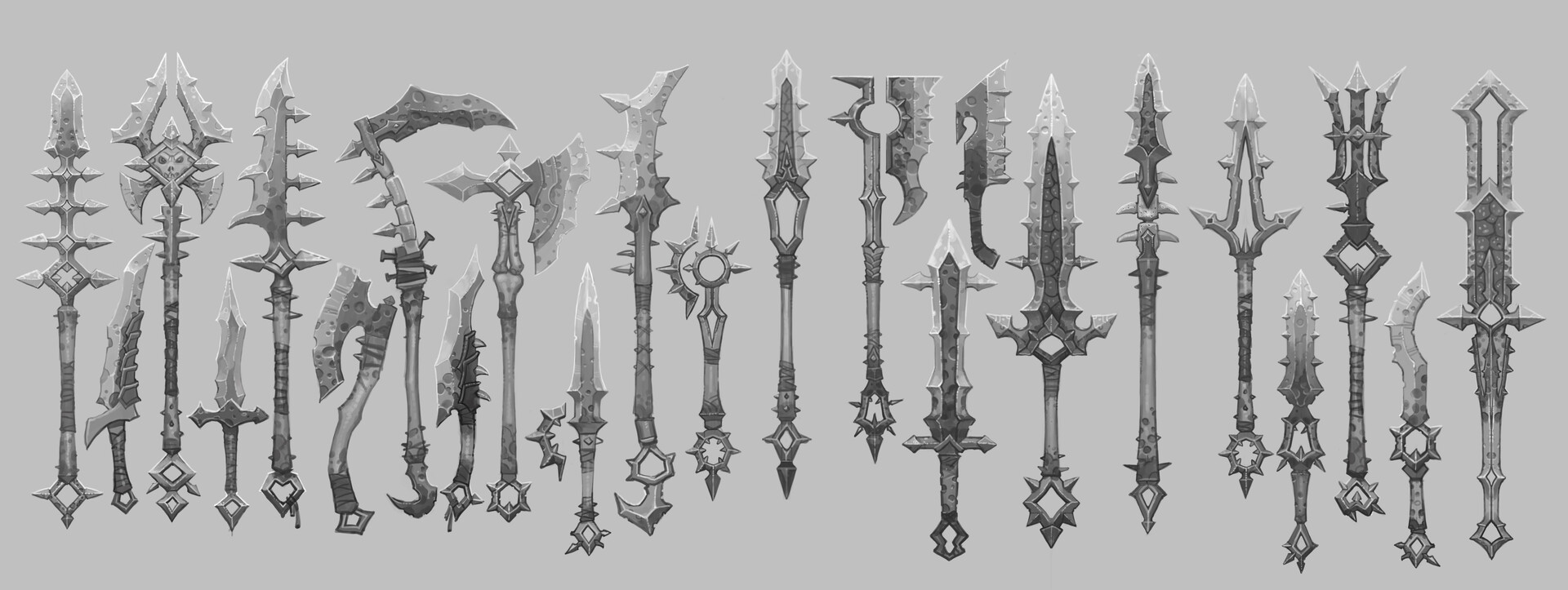 ArtStation - Weapon of the necromancer
