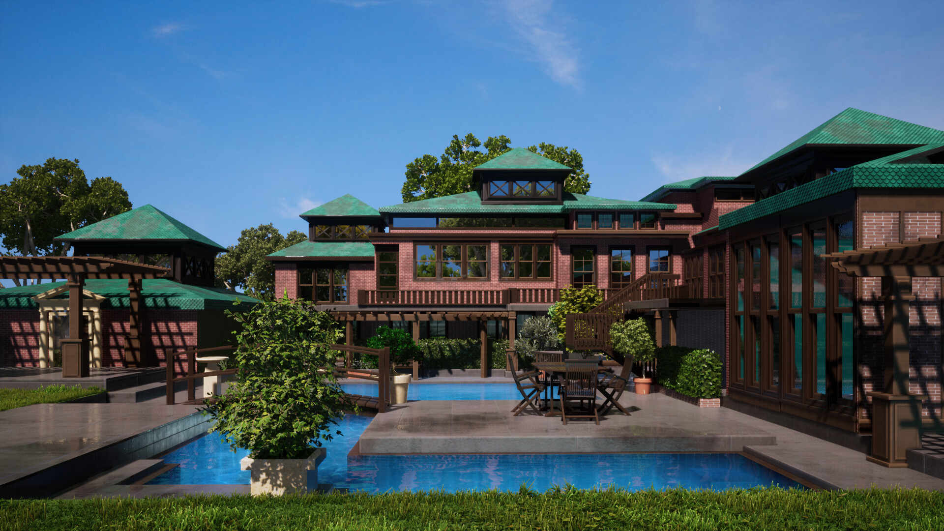 ArtStation - Model Render - Villa