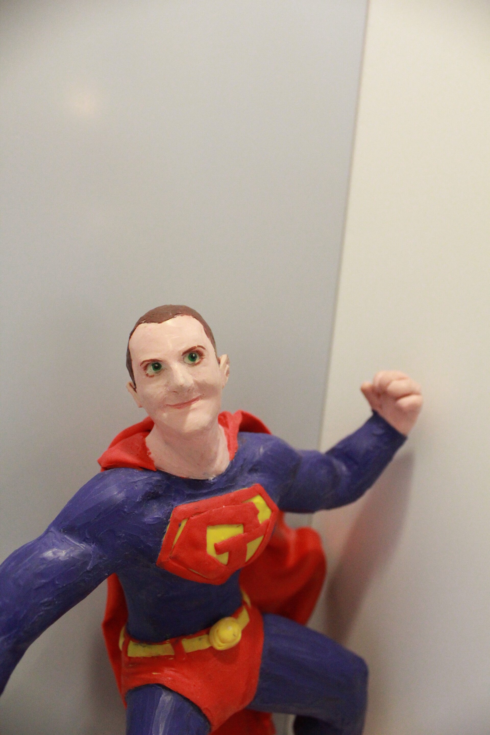 ArtStation - fimo clay character - Superman