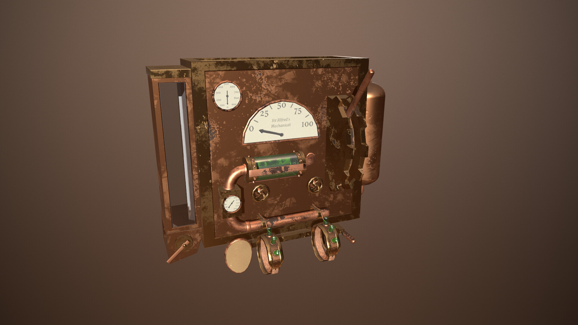 ArtStation - Steampunk health station