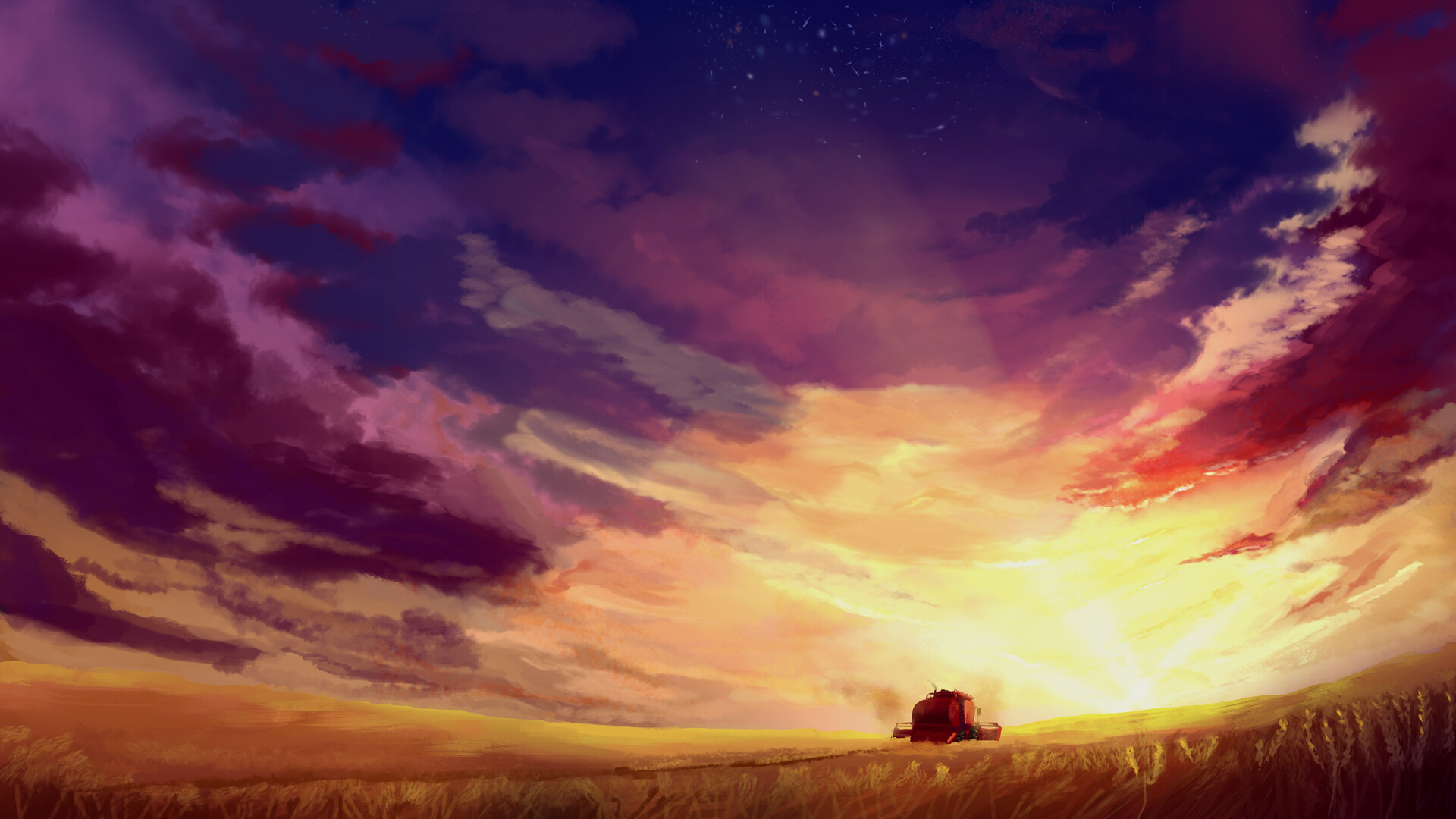 ArtStation - work until sunset