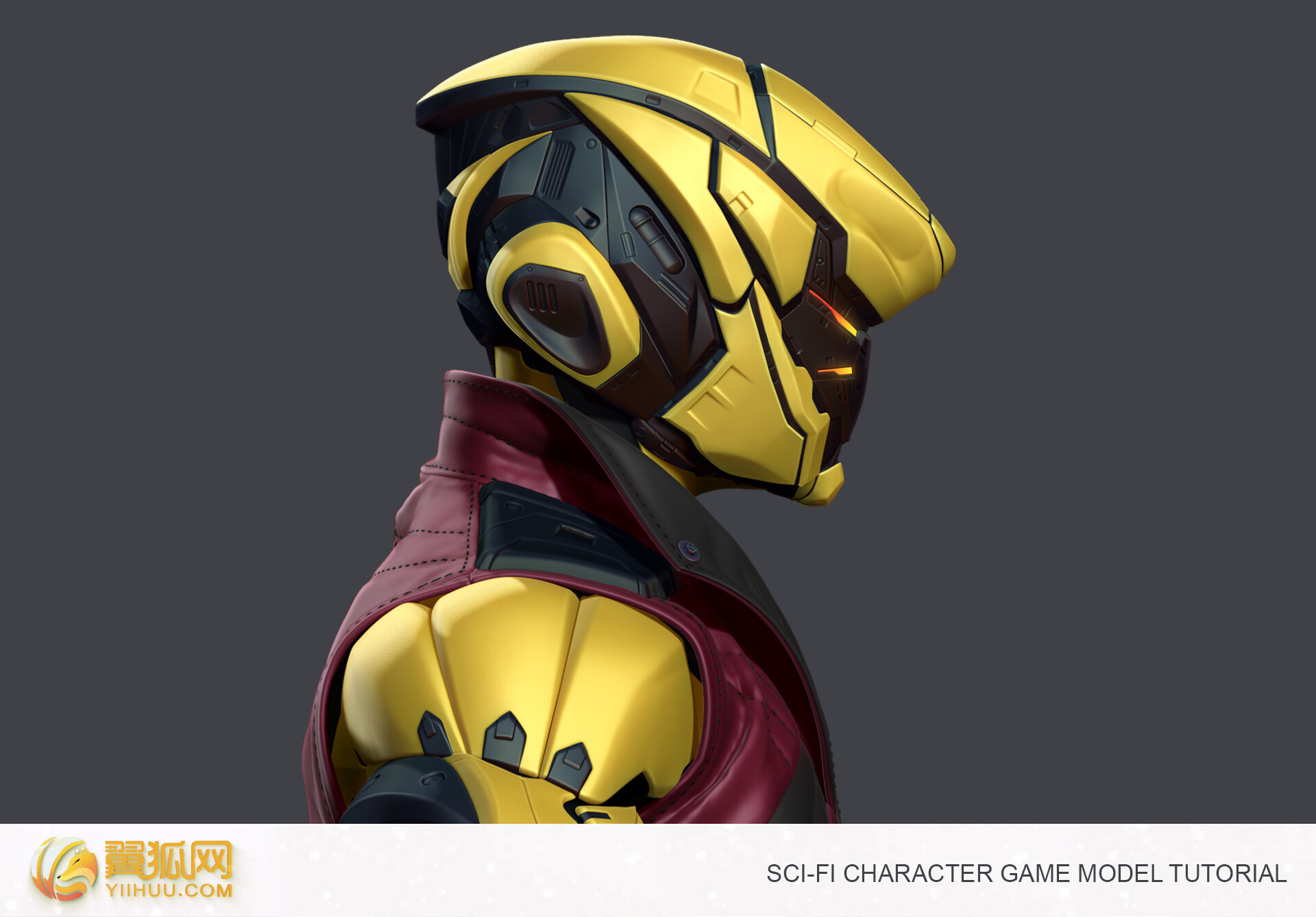 Wing fox - Creating a Sci-Fi Character for Games