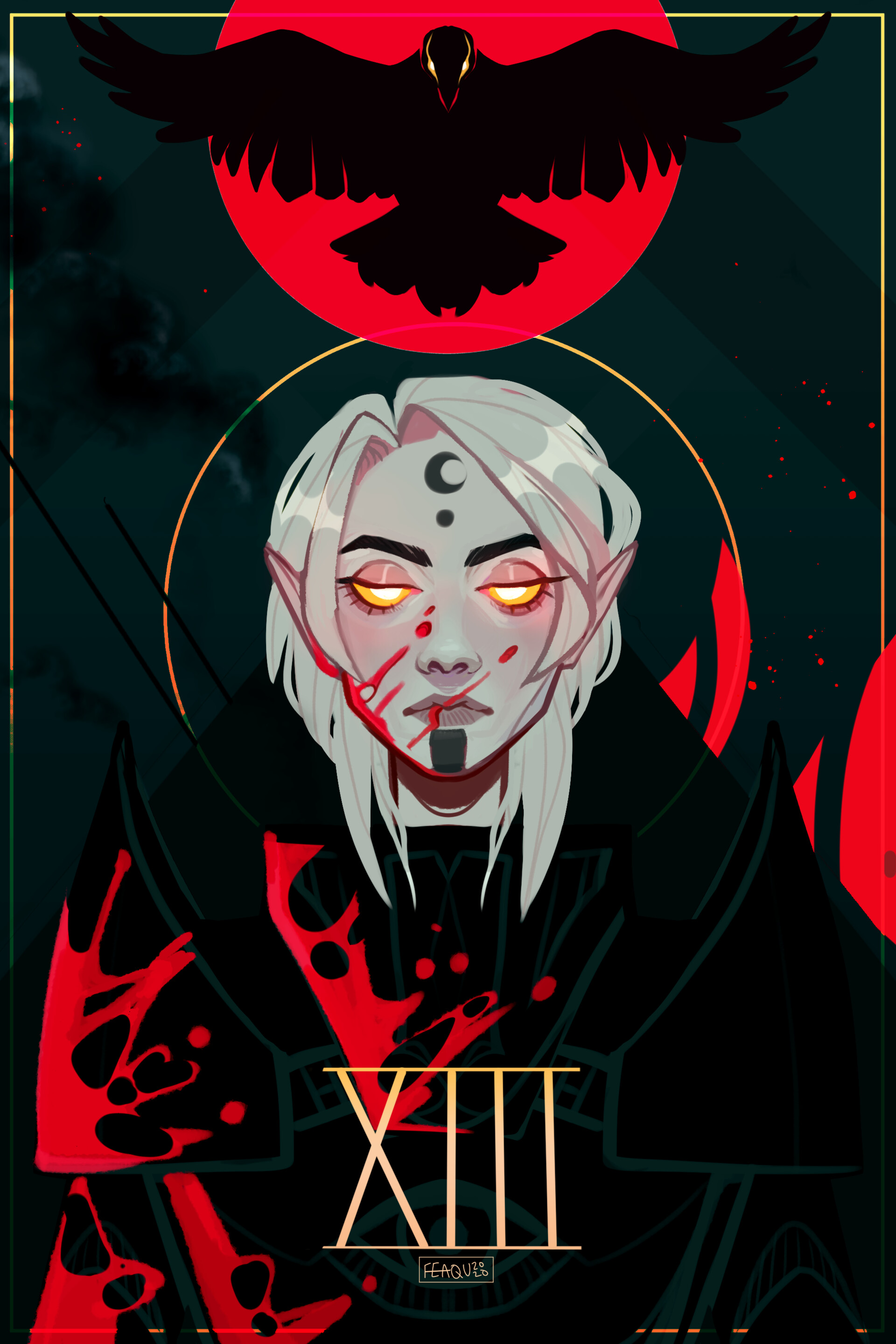 ArtStation - Death's Daughter - DND