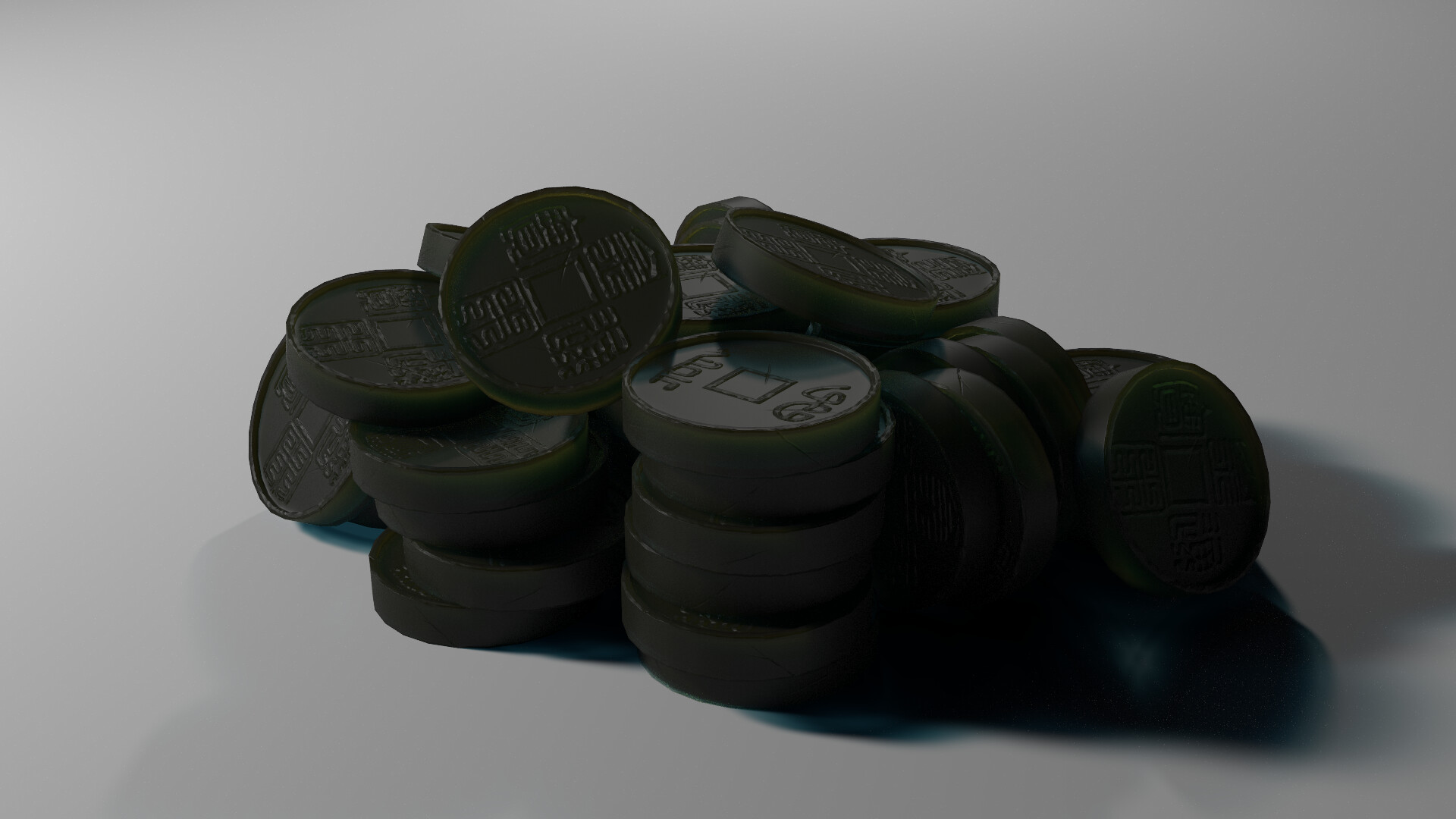 ArtStation - Jade coin