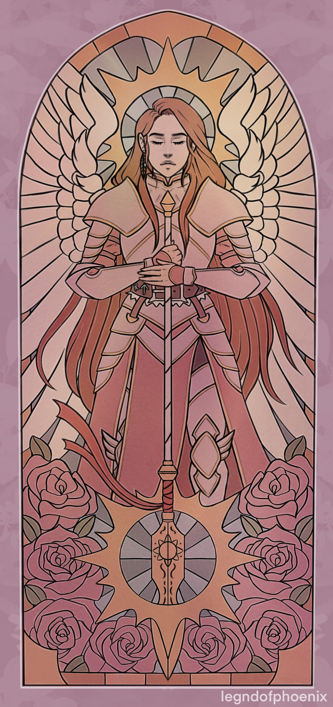 ArtStation - Elenya, Champion of Solarion