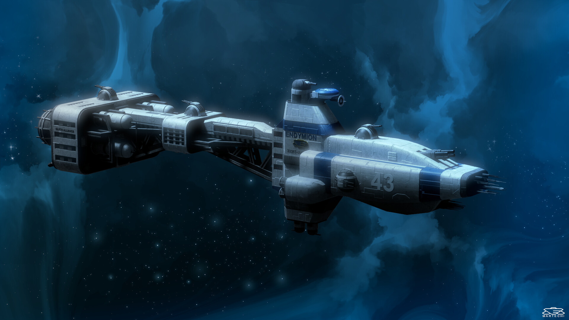 "Hyperion Heavy Cruiser (Babylon 5)" by Martechi Falkberg : r ...