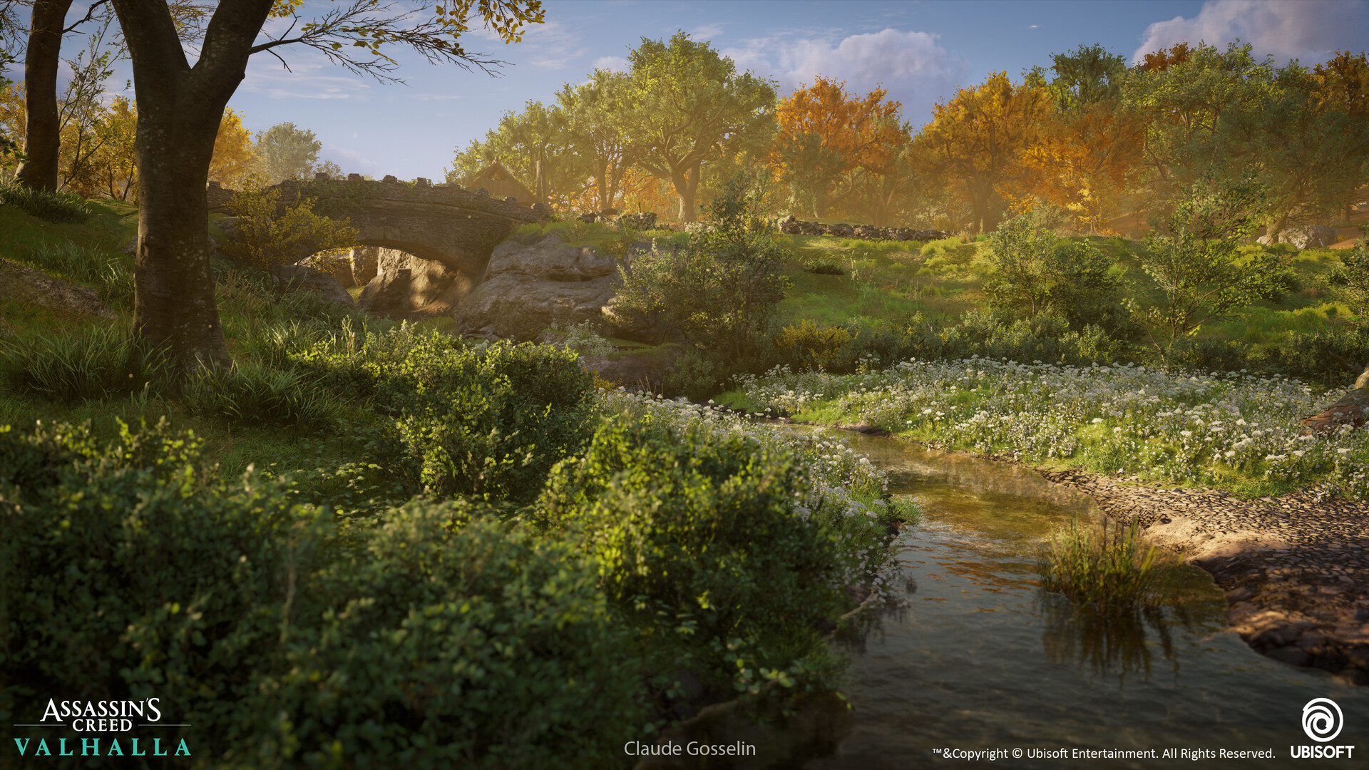 Claude Gosselin - Assassin’s Creed Valhalla - Landscape level art
