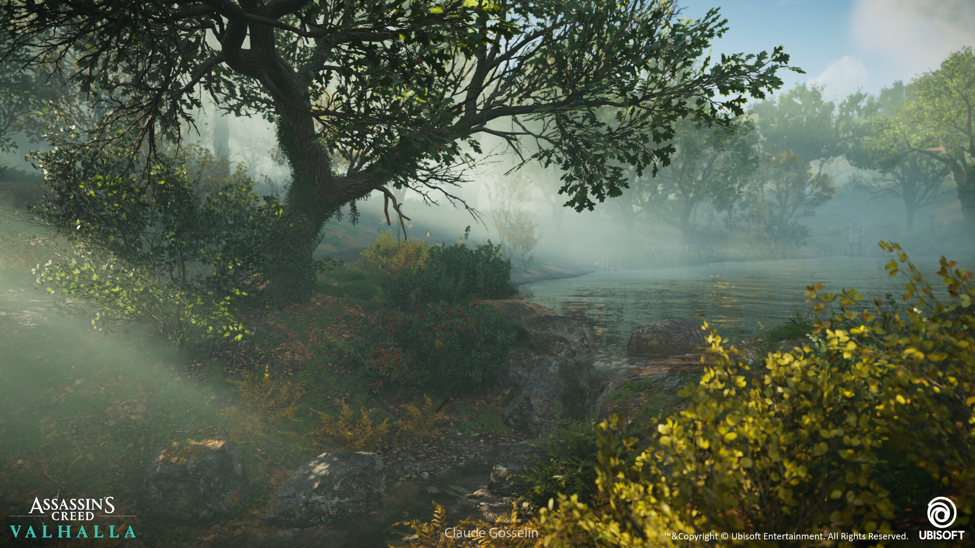 Claude Gosselin - Assassin’s Creed Valhalla - Landscape level art