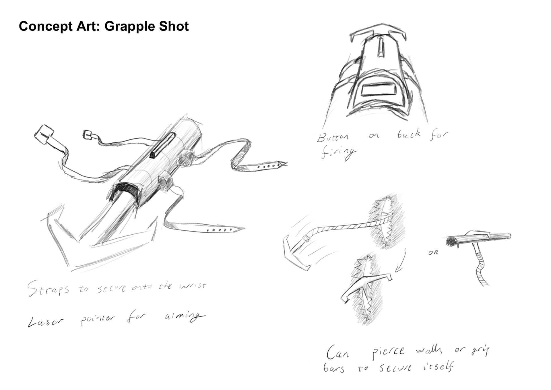 ArtStation - Concept Art: Grapple Shot