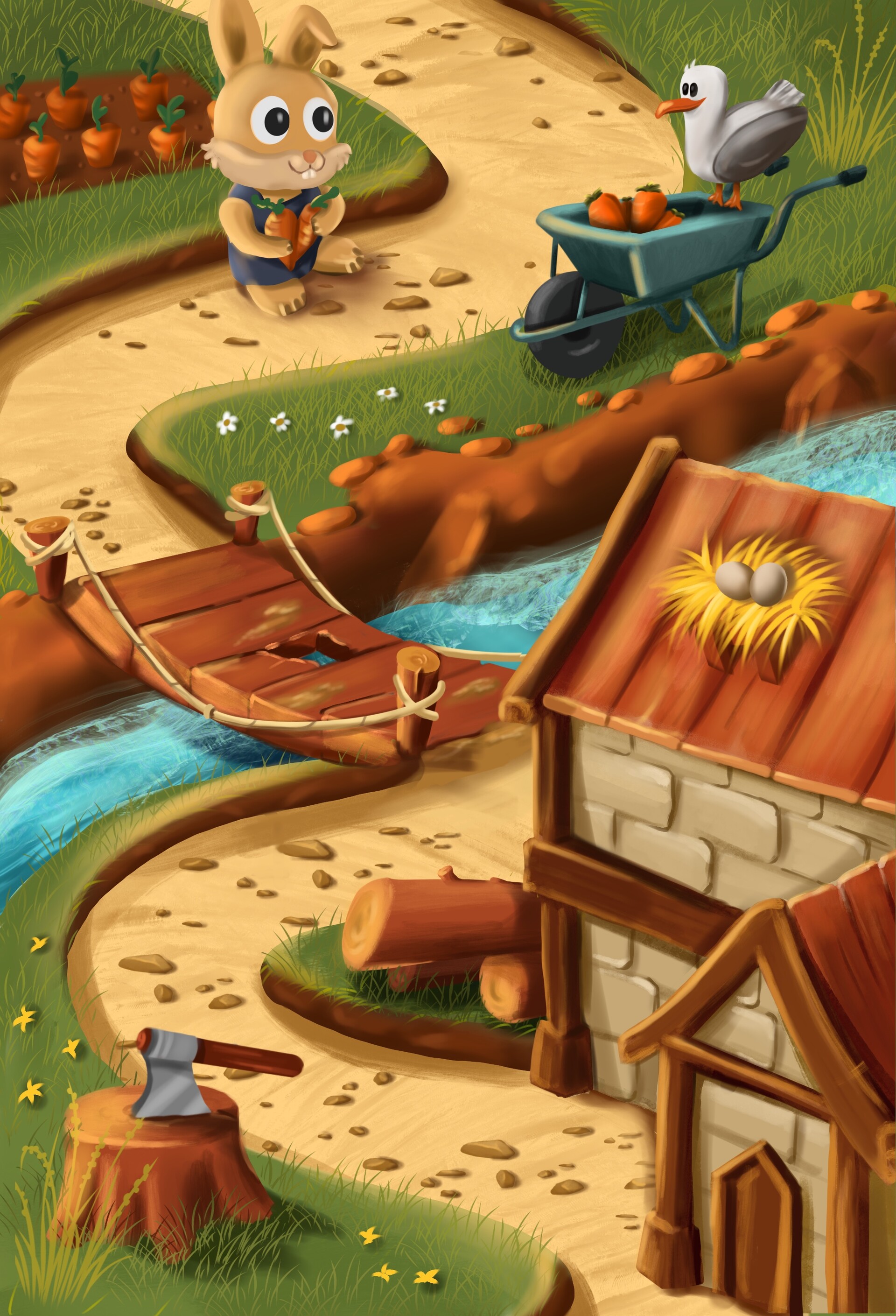 ArtStation - Game map