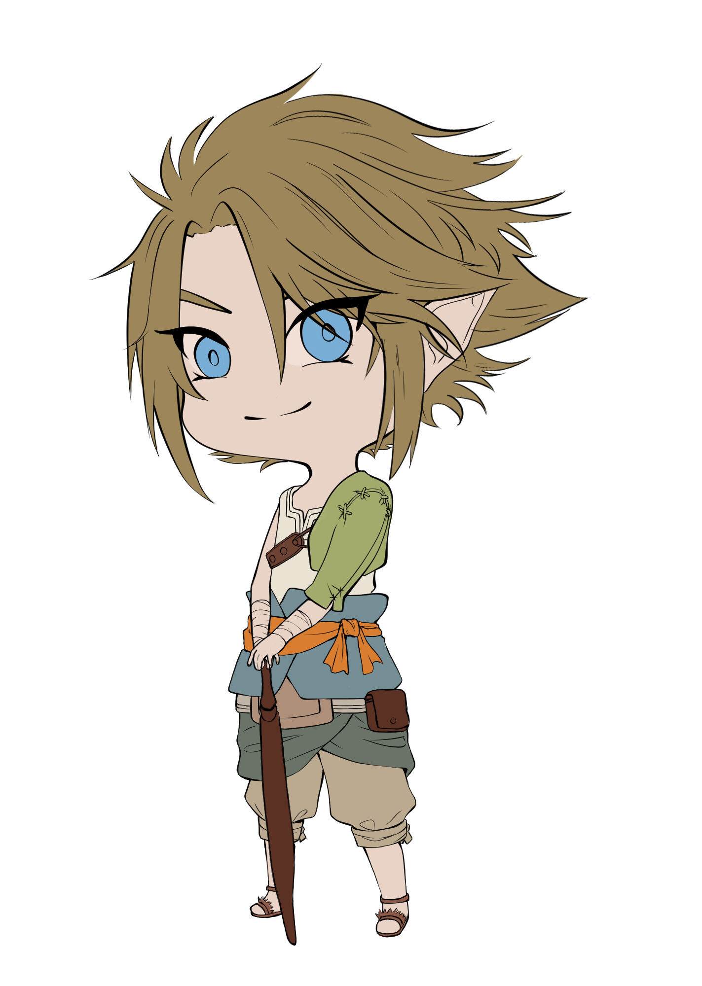 Twilight Princess Link Chibi