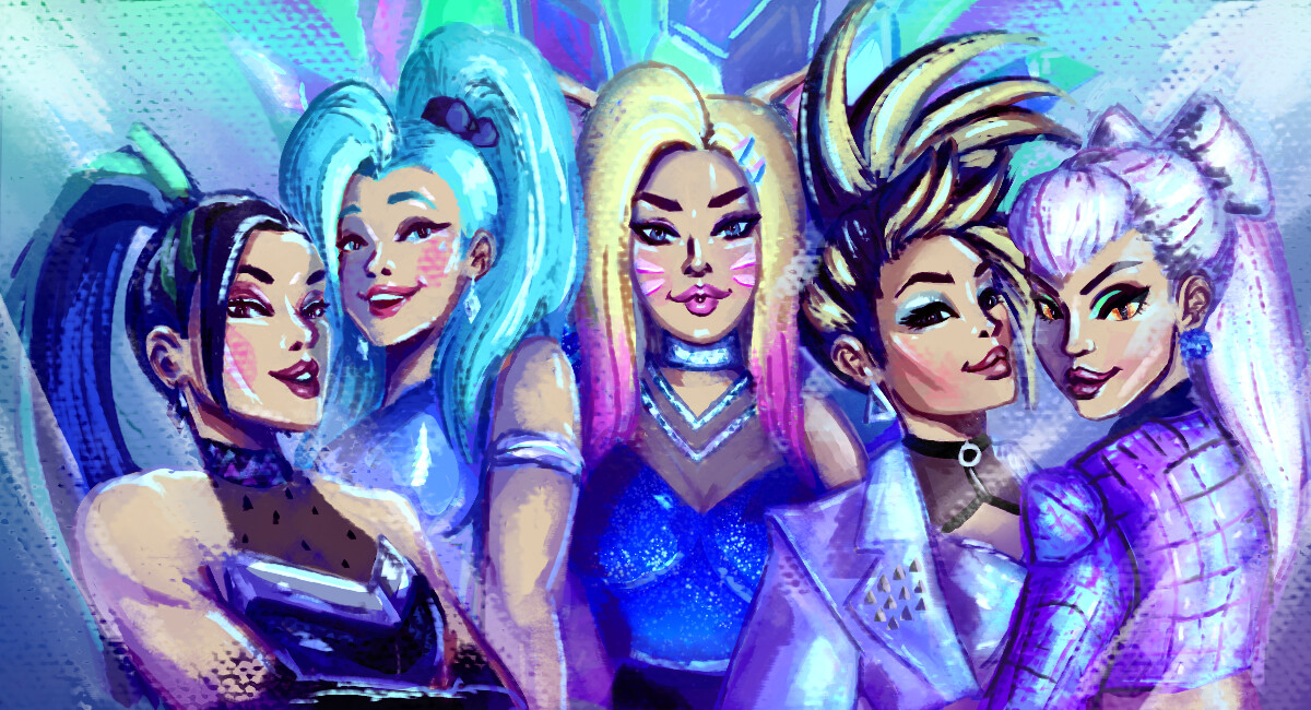 ArtStation - K/DA MORE