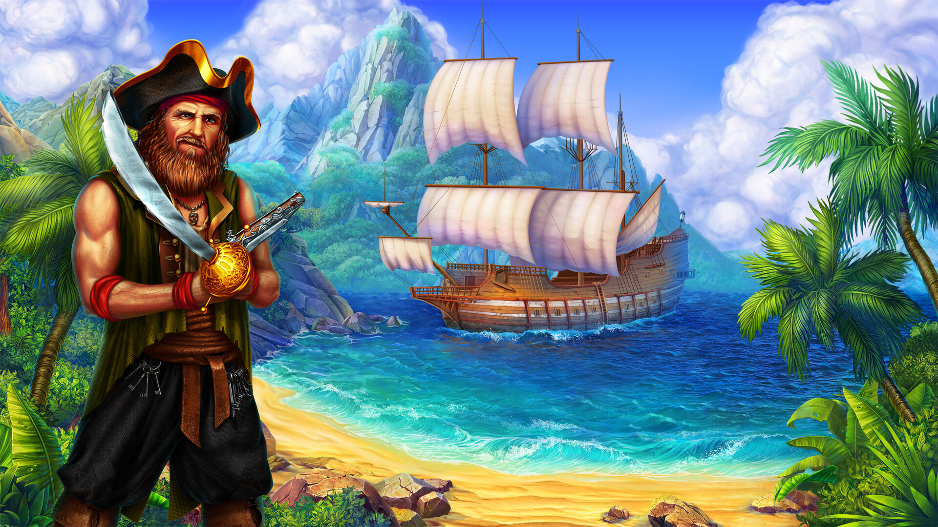 ArtStation - Pirates Game Background