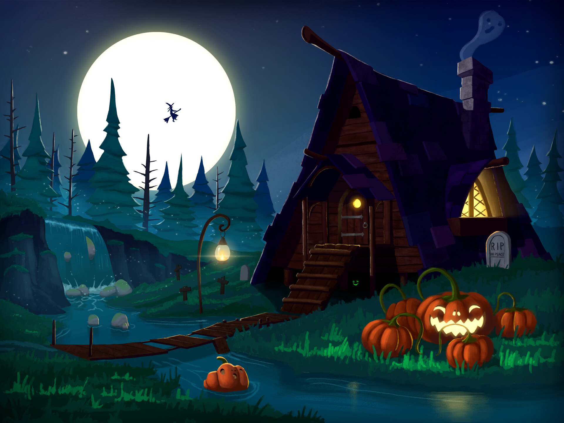 ArtStation - Witch Lair