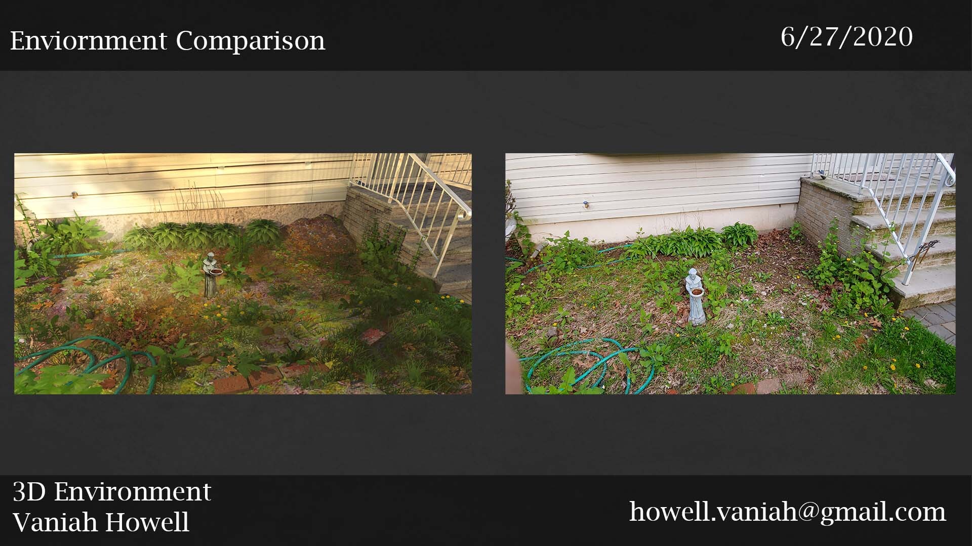 Vaniah Howell - Front Yard Environment Scene