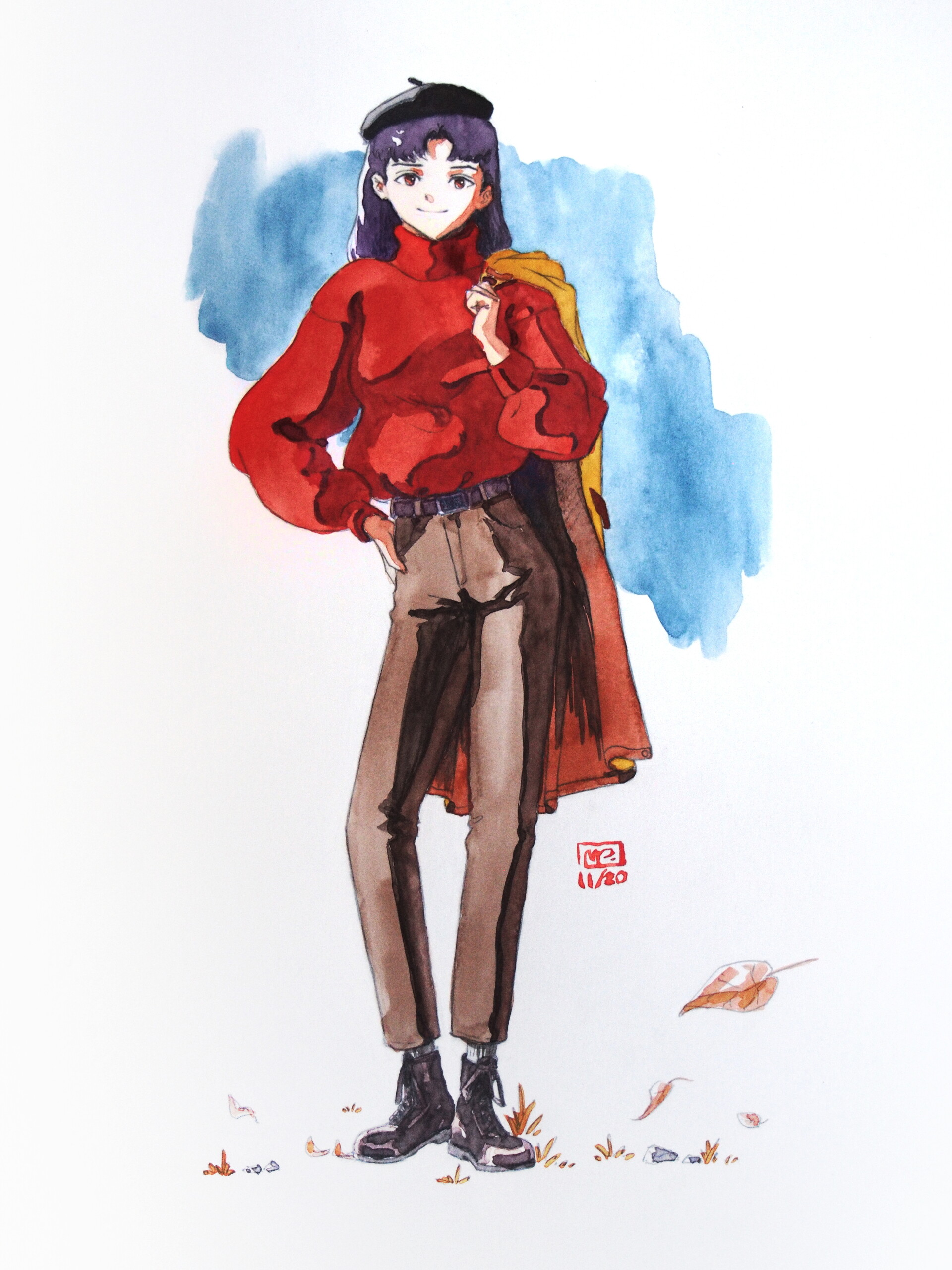 ArtStation - Misato Katsuragi (Evangelion)