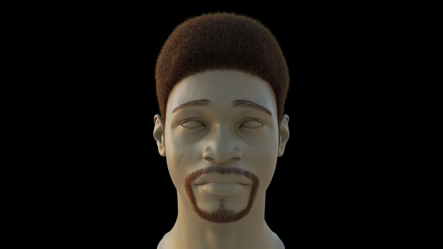ArtStation - Maya - Man Haircut n°2 // Grooming