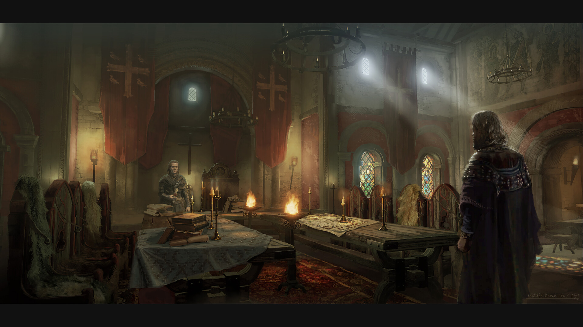 Eddie Bennun - Assassin's Creed Valhalla / King Alfred's main hall